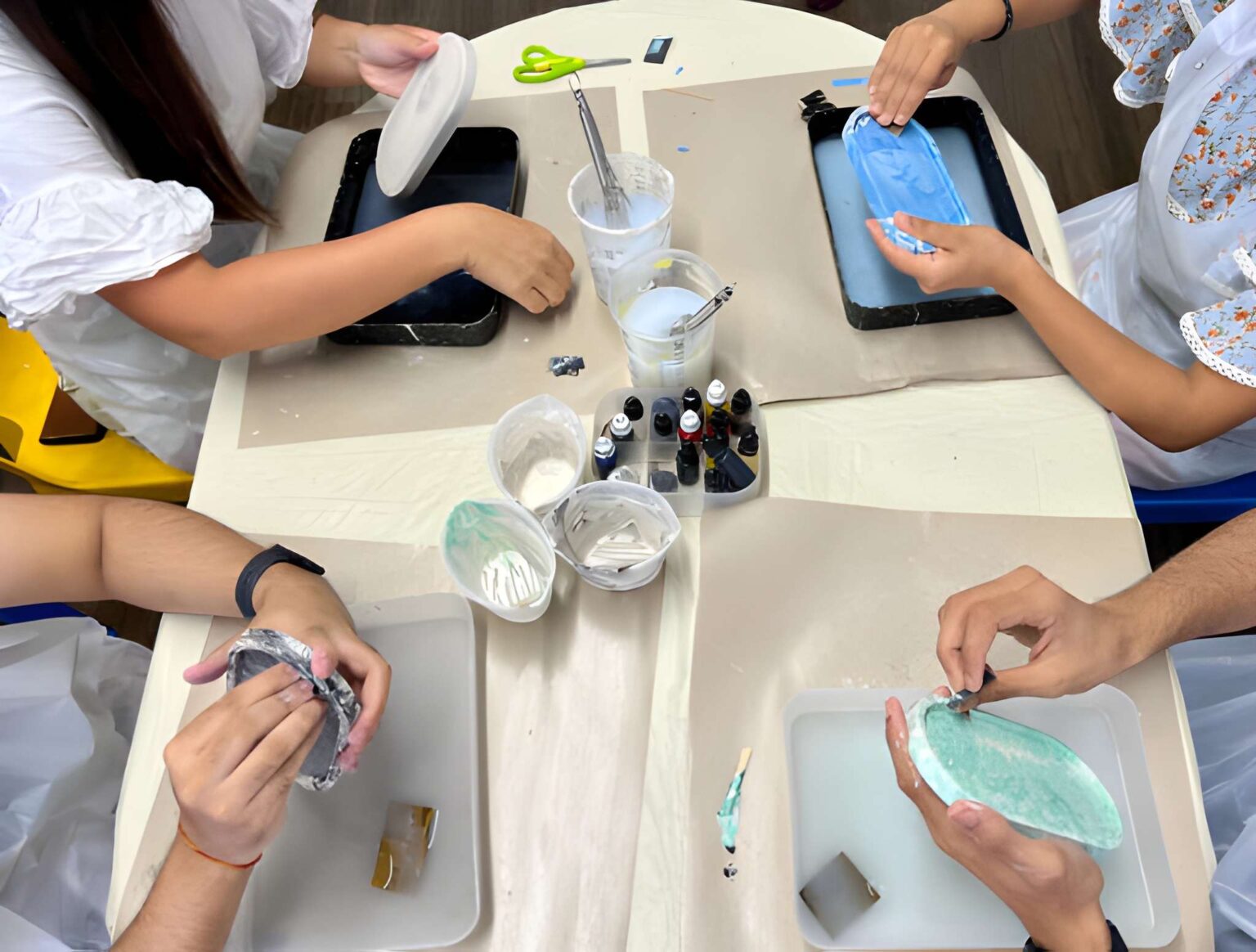 Tiles Painting Workshop Singapore